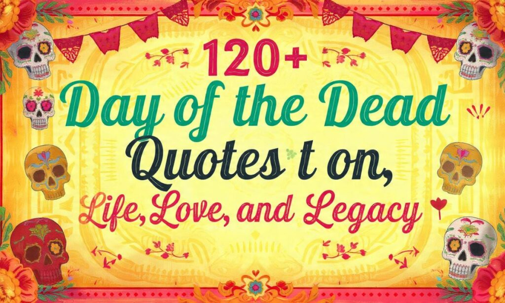 120+ Day of the Dead Quotes to Reflect on Life, Love, and Legacy