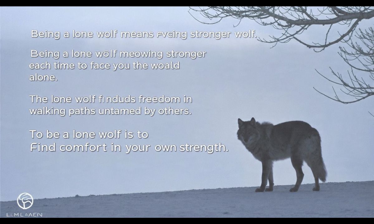 120+ Powerful Lone Wolf Quotes
